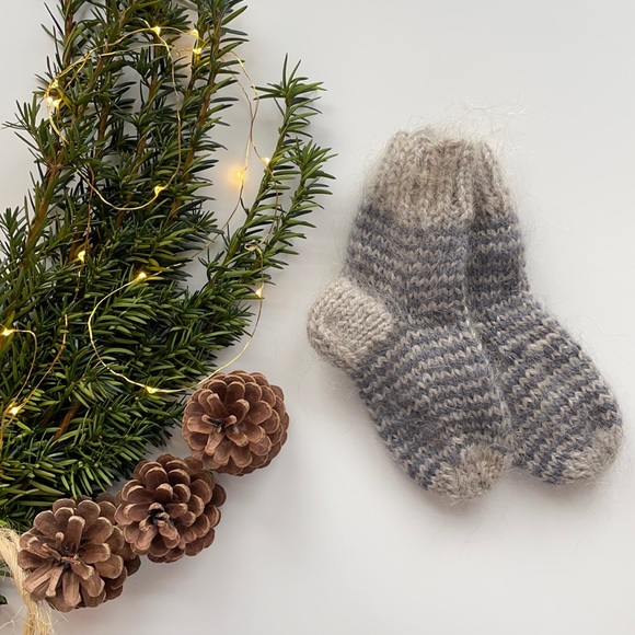 Hand Crafted | Accessories | Handmade Wool Kids Socks Style 24 | Poshmark